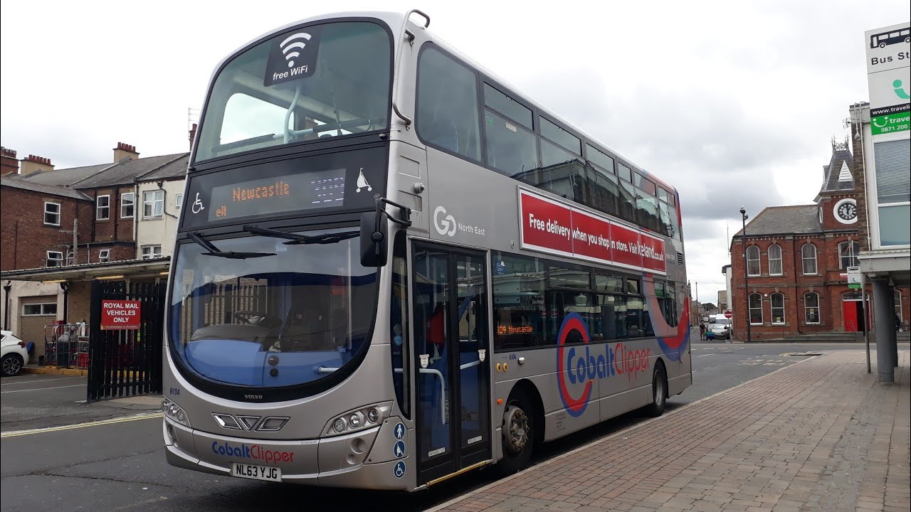 Lets ride 6104 on the cobalt clipper 309 service to Blyth - YouTube