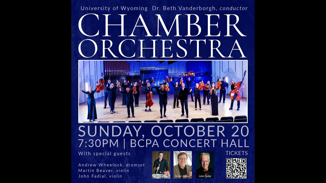 UW Chamber Orchestra ft. Andrew Wheelock, drumset, and Martin Beaver ...