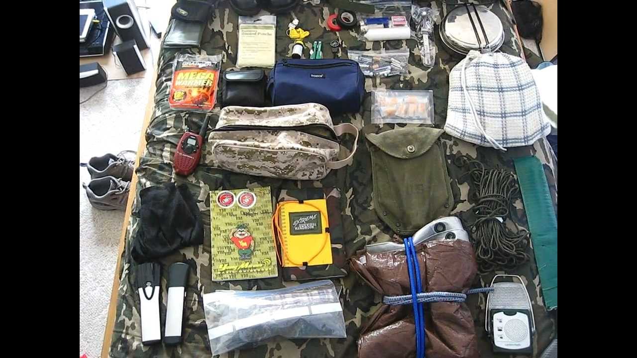 72 Hour Bug Out Survival Kit - YouTube