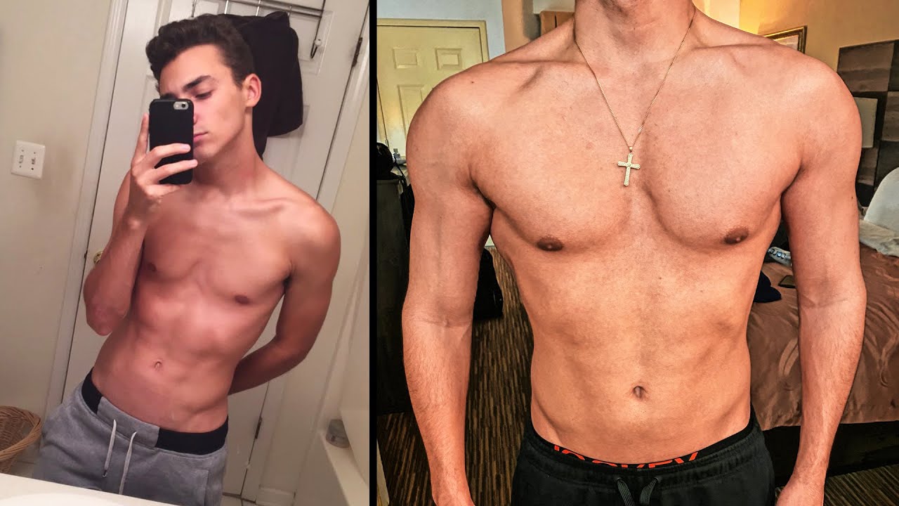 Insane 1 Year Body Transformation! (Fitness Progress) - YouTube