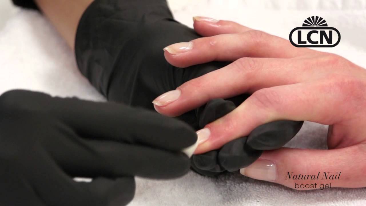 LCN MBcare Natural Nail Boost Gel - YouTube