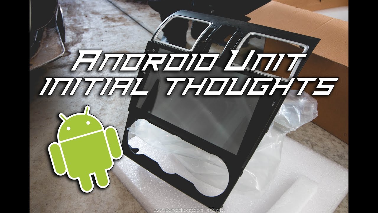INITIAL REVIEW OF THE ANDROID HEADUNIT | 2015 2018 Subaru WRX STI - YouTube