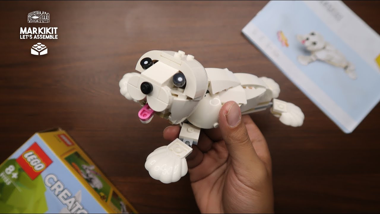 Seal Lego | White Rabbit 31133 | Creator 3 in 1 | ASMR Build - YouTube
