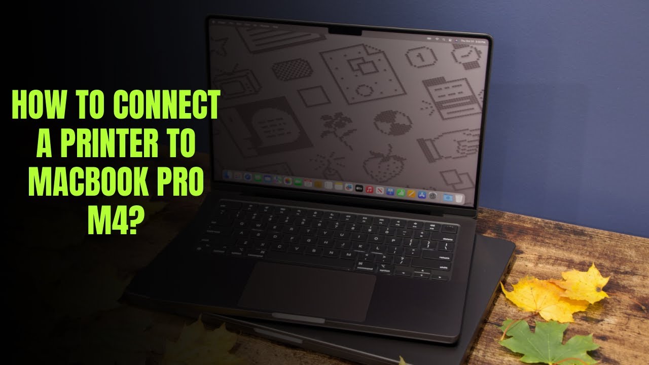 How to connect a printer to MacBook Pro M4? - YouTube