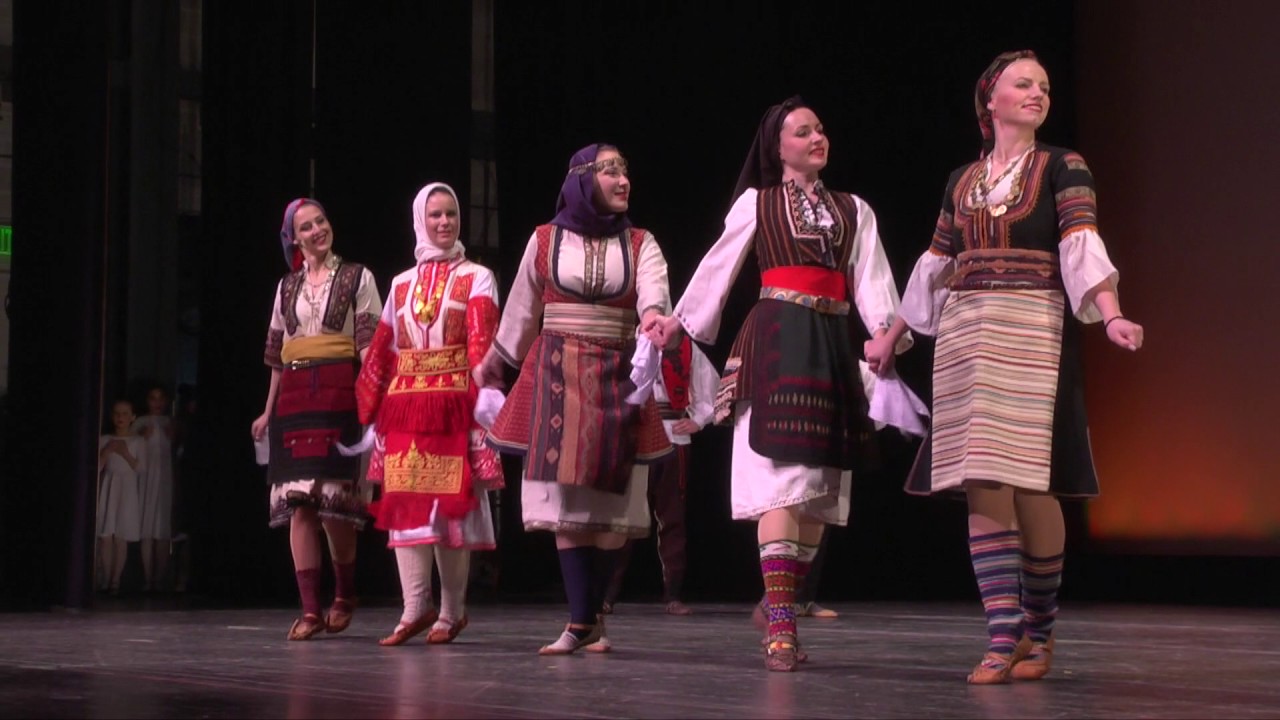 Carpathia Folk Dance Ensemble - Pirin Dances - YouTube