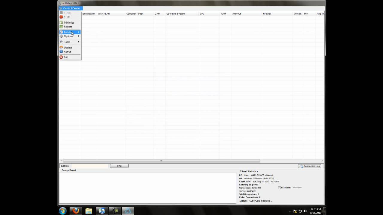 How To Setup Cybergate v1.07.5 - Cyber-Sec.org - YouTube