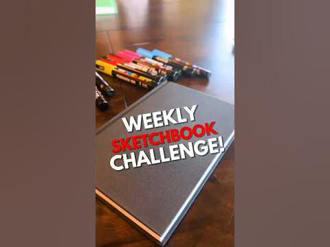 Week 1 Sketchbook Challenge! Decorate the outside of your sketchbook ️💛 ...