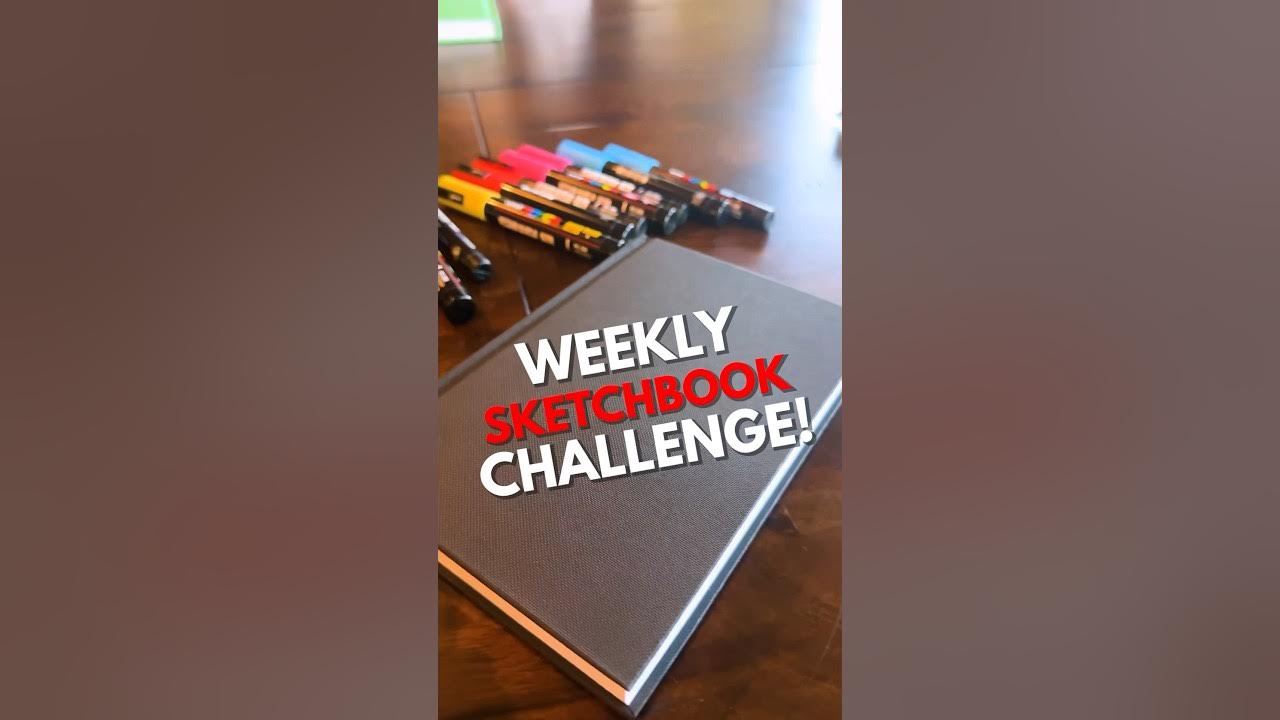 Week 1 Sketchbook Challenge! Decorate the outside of your sketchbook ️💛 ...