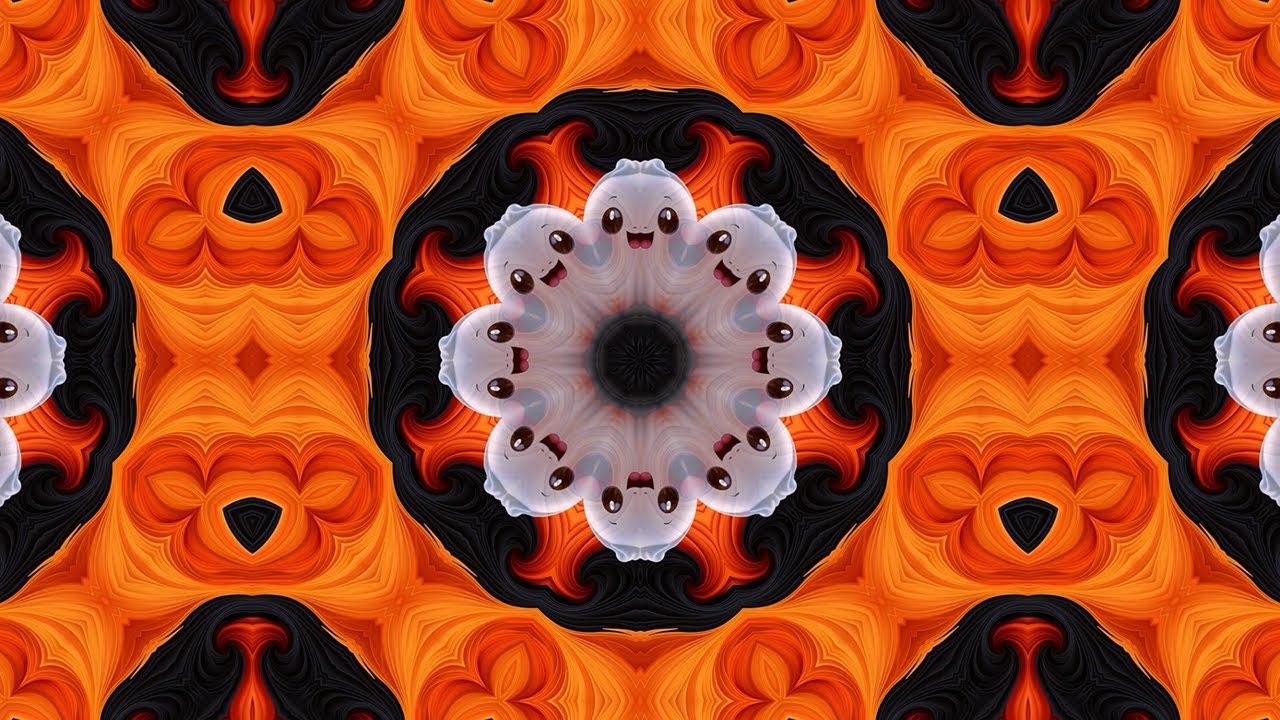 Mesmerizing 2025 Halloween Animation: Psychedelic Trippy Visuals with ...
