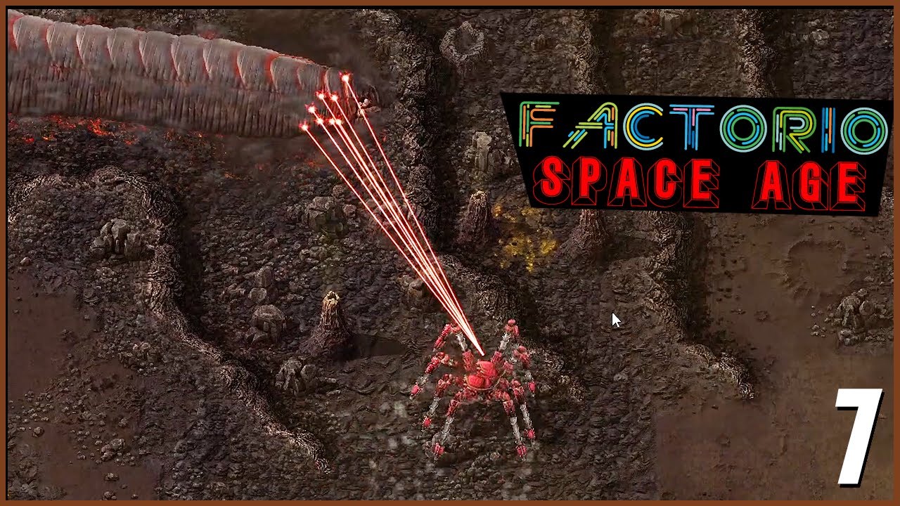 Factorio 2.0: Space Age DLC #7 | Выжить на планете Червей! Охотимся за ...