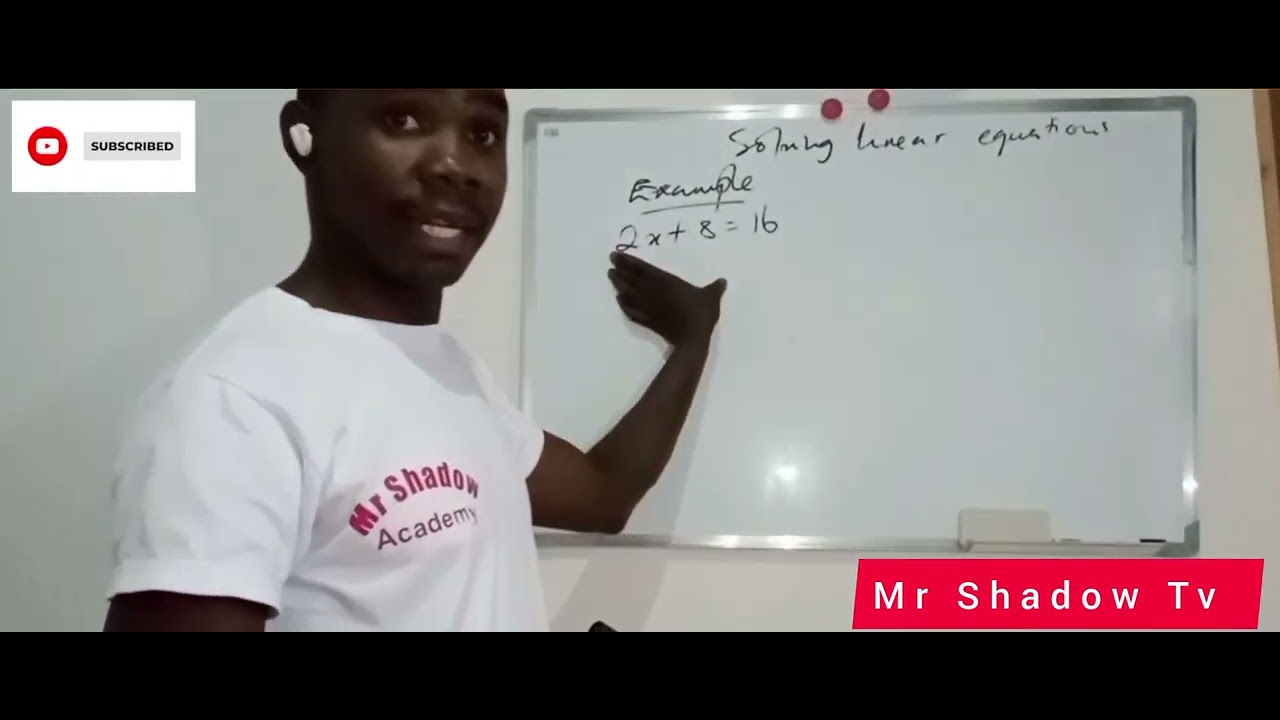 Maths(OL) Solving Linear Equations - YouTube