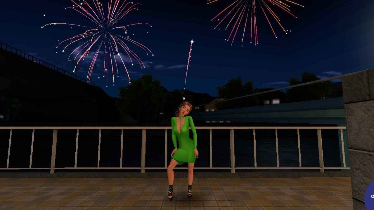 Showing the Starlight Celebration place on Avakin Life - YouTube