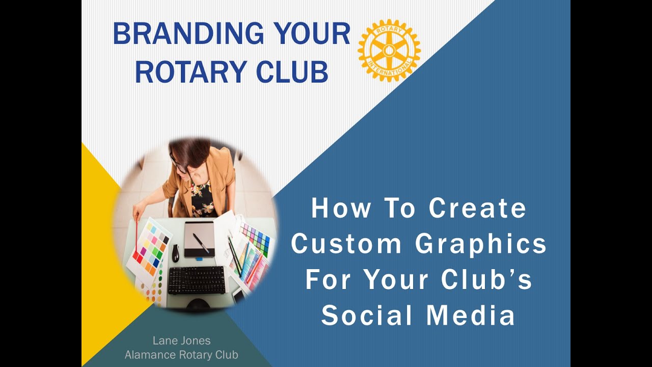 How To Create Shareable Images for Rotary Club Social Media - YouTube