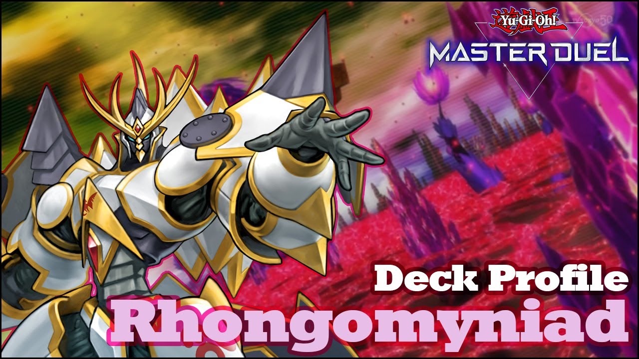 Rhongomyriad - Deck Profile - Season 13 - Yu-Gi-Oh! Master Duel - YouTube