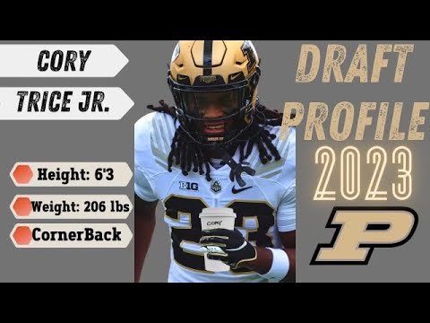 Cory Trice Jr NFL Draft Film Breakdown | Gurusfilmroom - YouTube