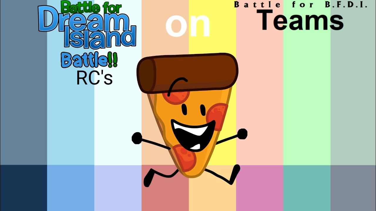 If BFDI Battle RC's (Made By @AnimationObjectShow) Were On BFB Teams ...