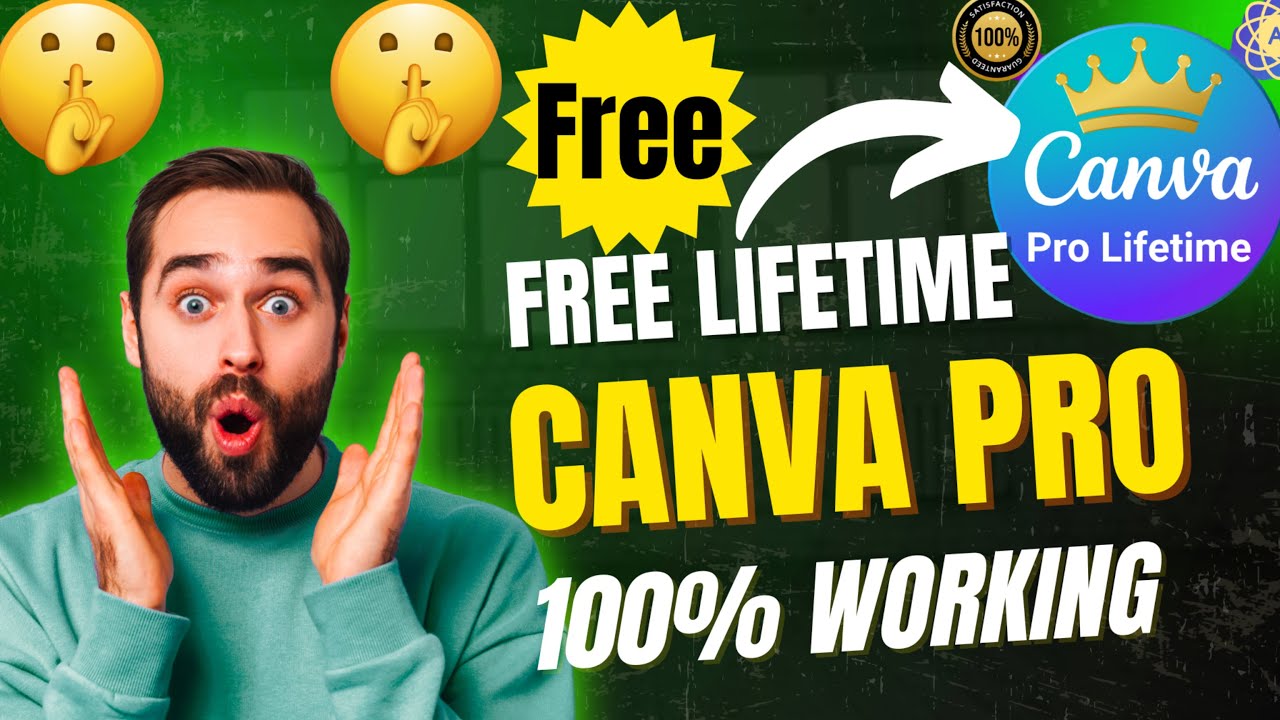 Canva pro free lifetime new trick 2025 (how to get Canva pro free) Canva pro free new method ...