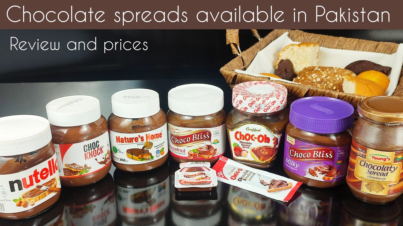 Chocolate spreads available in Pakistan | Review & prices - YouTube