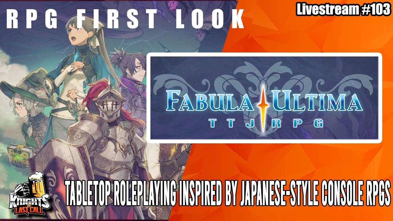 Fabula Ultima - TTRPGs from your favorite console JRPGs - RPG First ...
