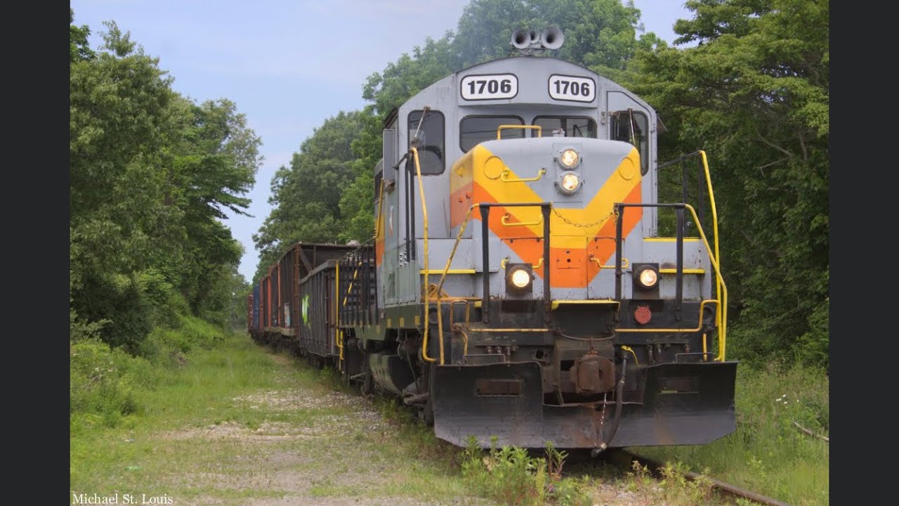 [HD] Bay Colony Railroad 1706 - 6/9/2020 - YouTube