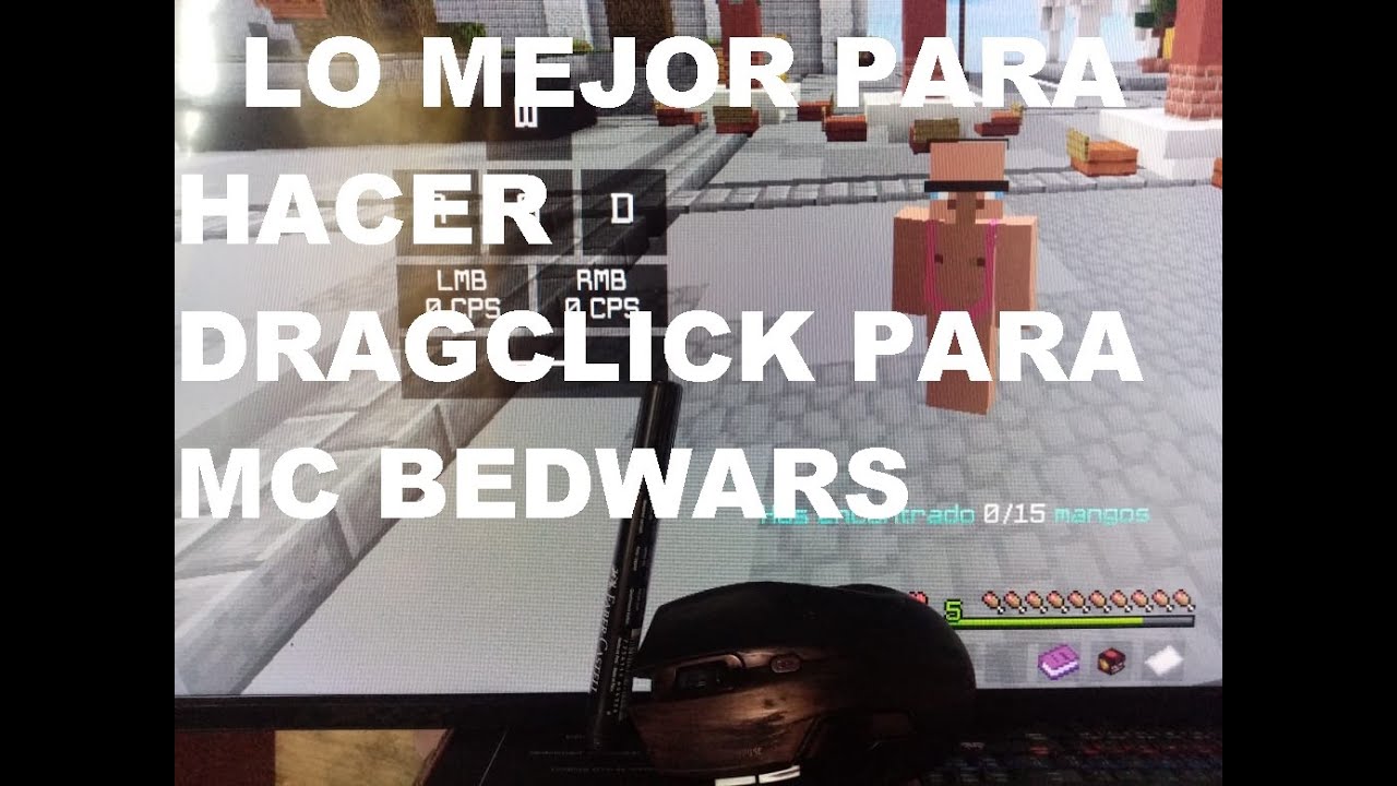 Lo mejor para hacer DRAG CLICK para cualquier Mouse Minecraft Bedwars ...
