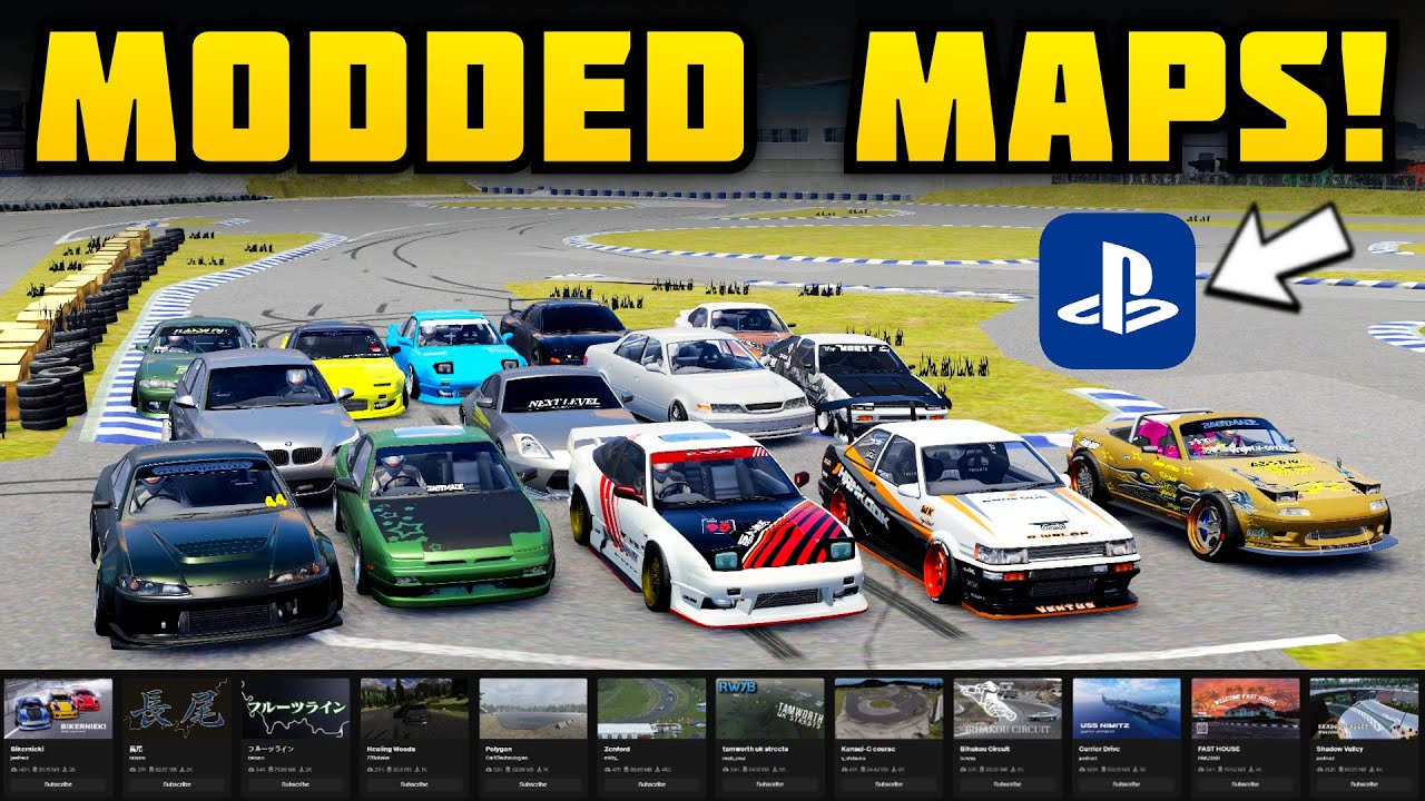 NEW CarX Console Modded Maps Update! - YouTube