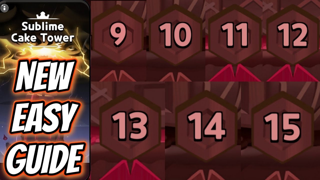 NEW Choco Cake Tower Tray 9-15 Easy Guide! | Cookie Run Kingdom - YouTube