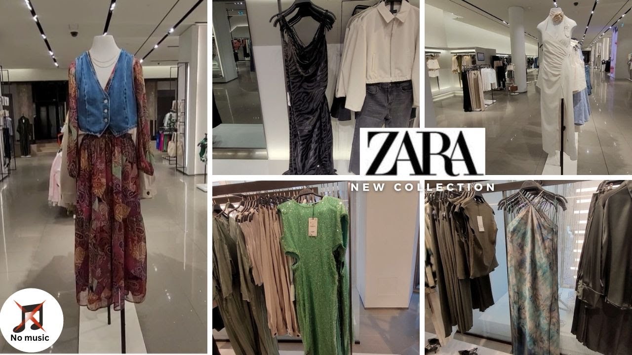 ZARA | WOMEN'S DRESSES NEW COLLECTION | AUGUST 2023 - YouTube
