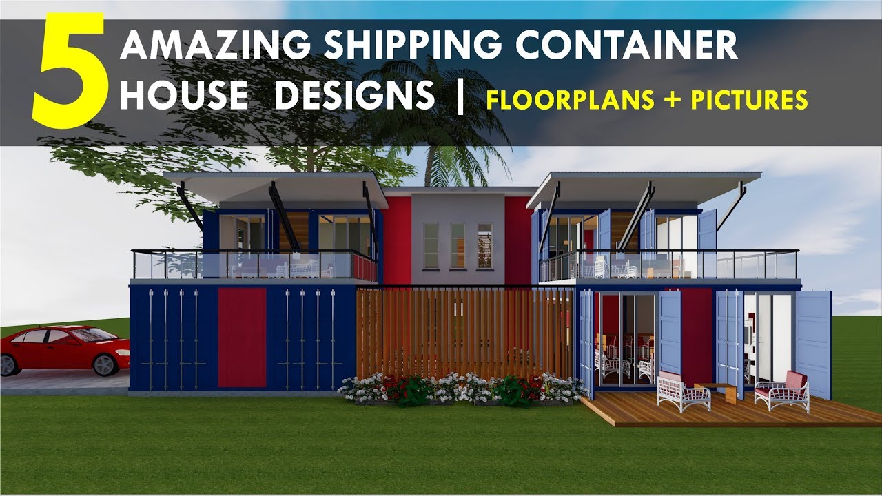 Best 5 Amazing Shipping Container House Designs with Floor Plans by ...