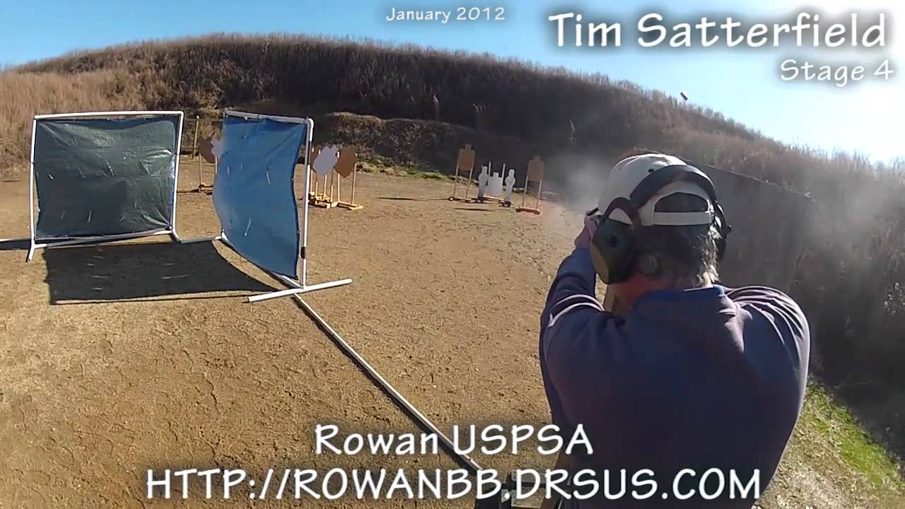 Rowan USPSA - January 2012 - Tim Satterfield - Stage 4 - YouTube