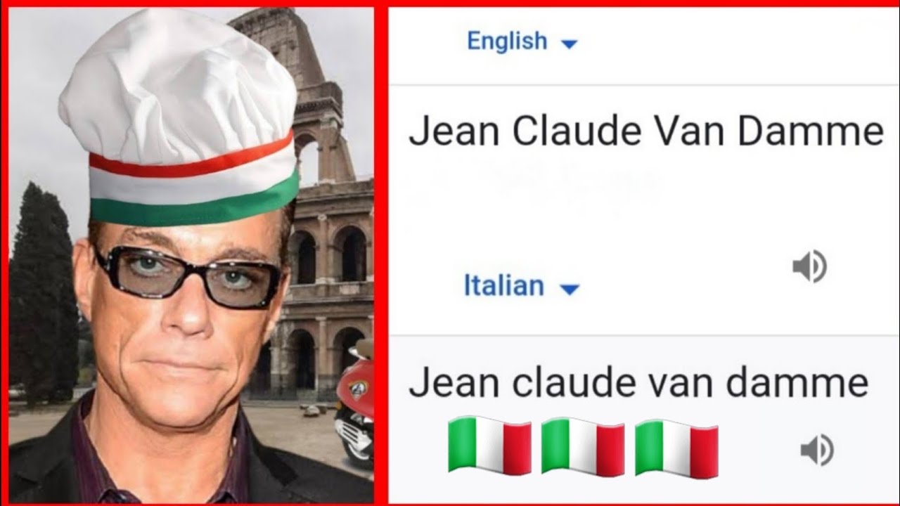 Jean Claude-Van Damme in world different languages meme | Onxe media ...