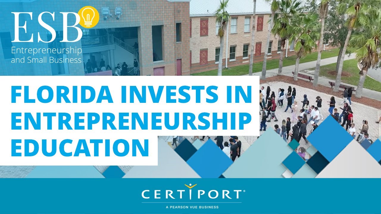 Florida Invests in Entrepreneurship Education - YouTube