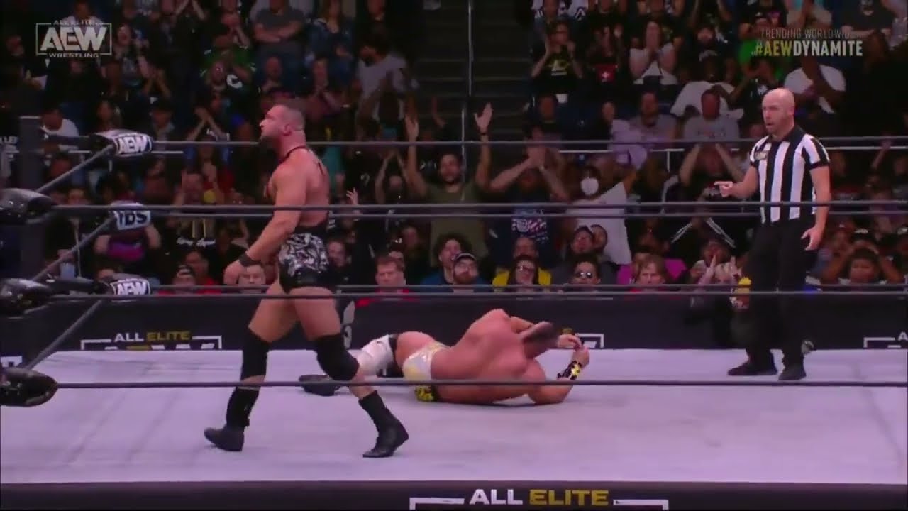 WARDLOW's Extreme Backflip to BRIAN CAGE was AWESOME - YouTube