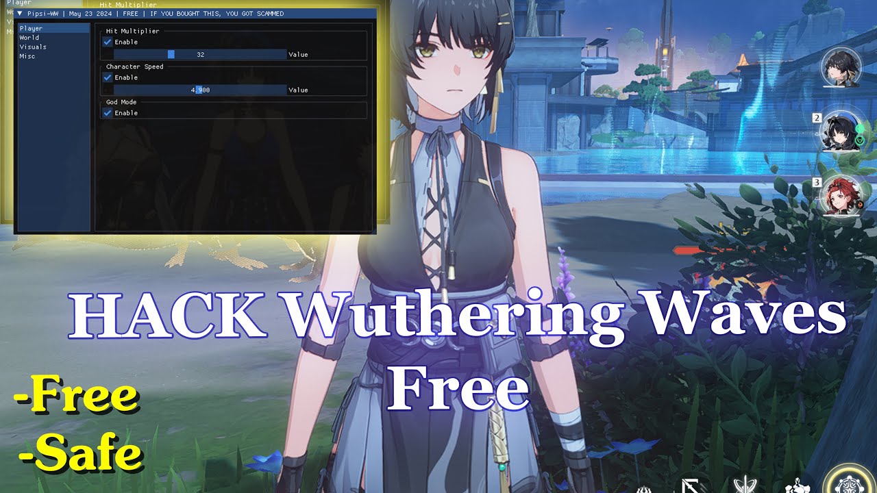 HACK Wuthering Waves Free - Hack speed, Hit multi, FPS,... - YouTube