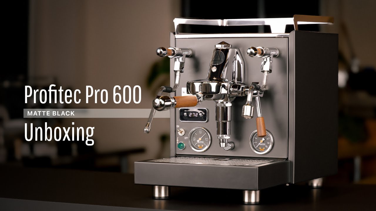 Profitec Pro 600 Unboxing - YouTube