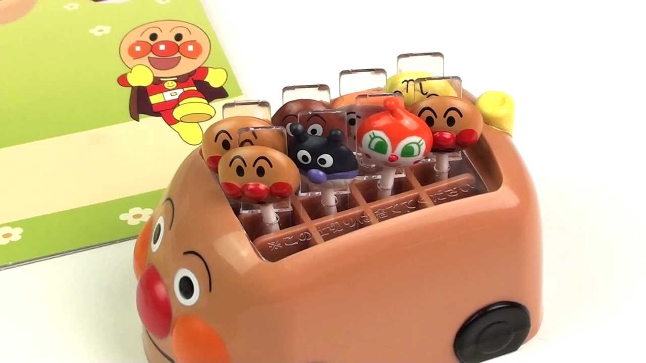 Anpanman Food Picks and Case アンパンマン - YouTube