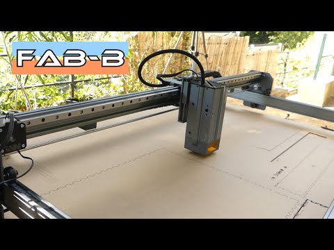 Test graveur/découpeur laser ATOMSTACK X40 MAX - YouTube
