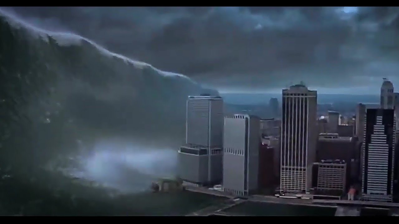 Deep Impact (1998) | All Tsunami Movie Scenes | Slo Mo, Reversed, HD ...