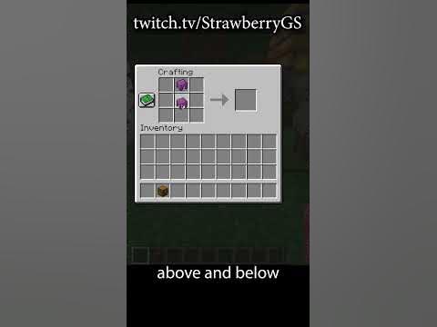 Shulker Box Minecraft Crafting Recipe - YouTube