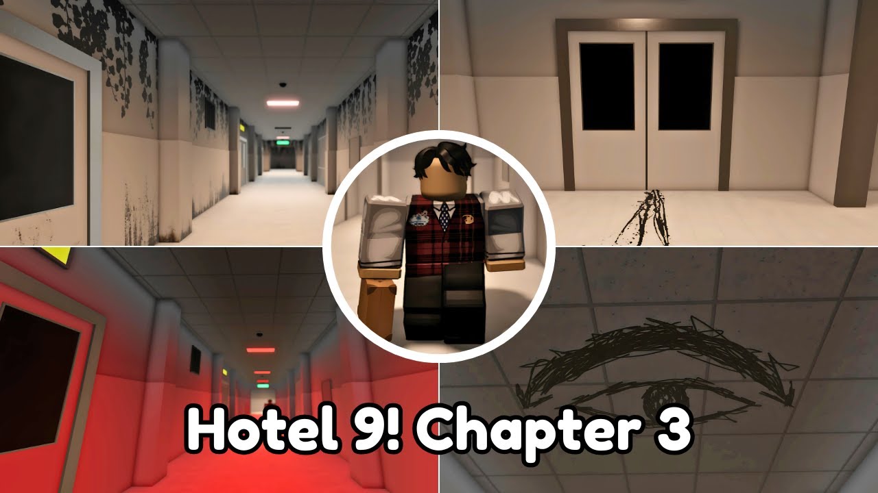 Hotel 9 Chapter 3 - Roblox - Full Game Walkthrough + Anomalies + Endings - YouTube