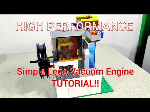 LEGO Vacuum Engine Tutorial! | COMPACT + HIGH PERFORMANCE!! - YouTube