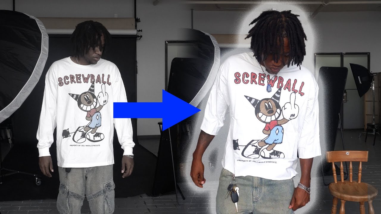 how to crop a long sleeve the right way - YouTube