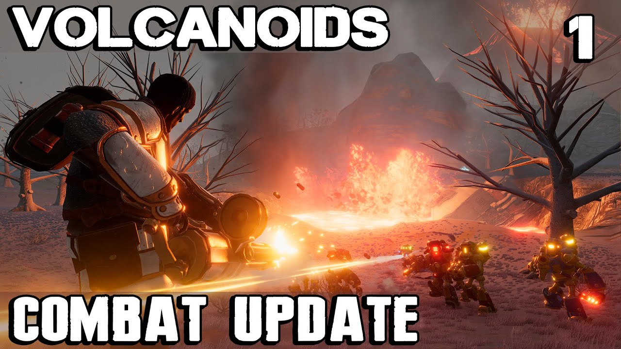 Volcanoids - обзор игры и крупного обновления Combat Update, а также ...