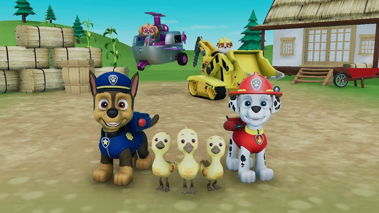 PAW Patrol On a Roll - Salve os Patos ( Gameplay Part 1 ) - YouTube