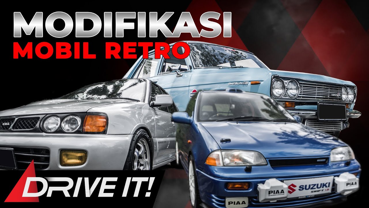 #BLACKLYFE Restomod Mobil Retro 60-90an, Suzuki Amenity, Toyota Starlet ...