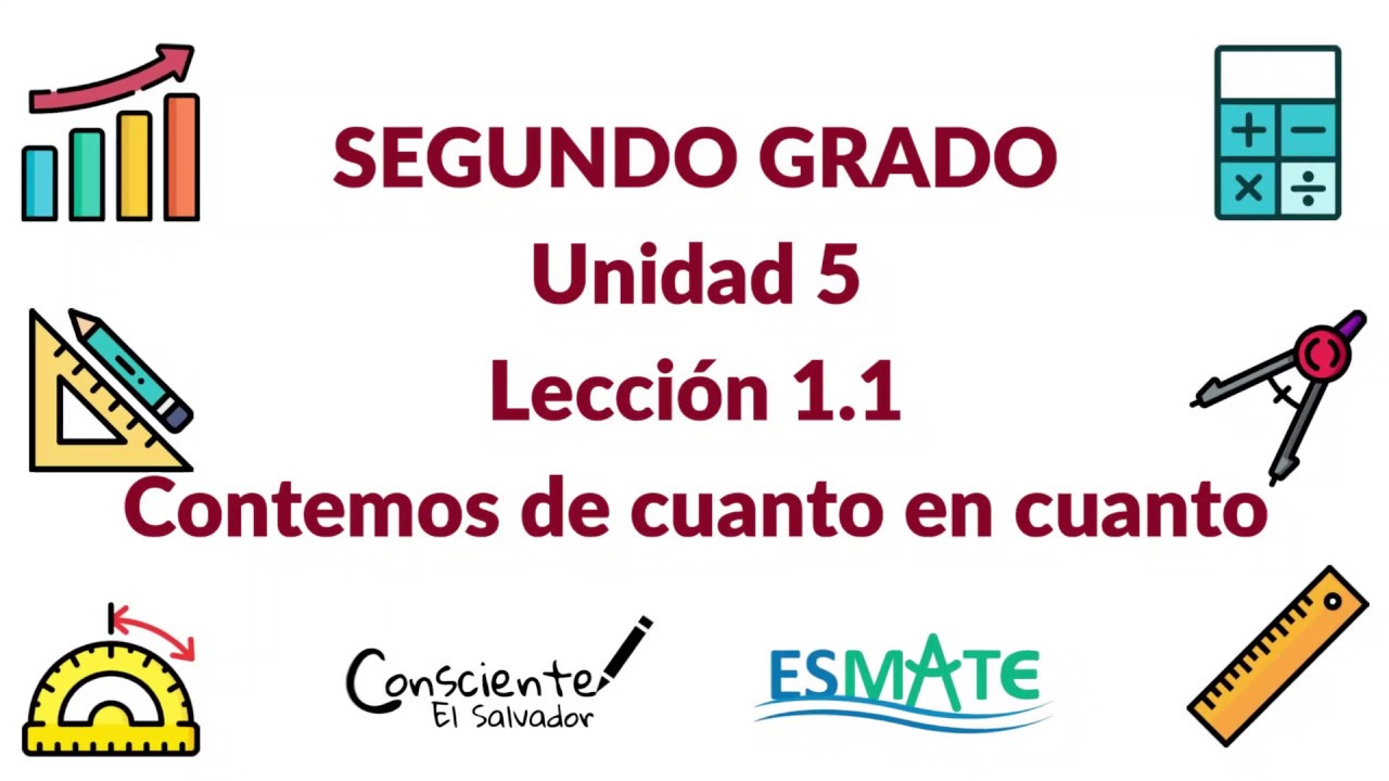 U5, 1.1: Contemos de cuanto en cuanto - YouTube