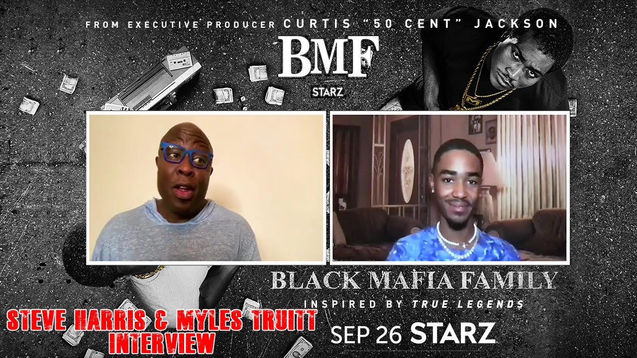 Steve Harris & Myles Truitt Interview (2021) | Starz's 'BMF' - YouTube