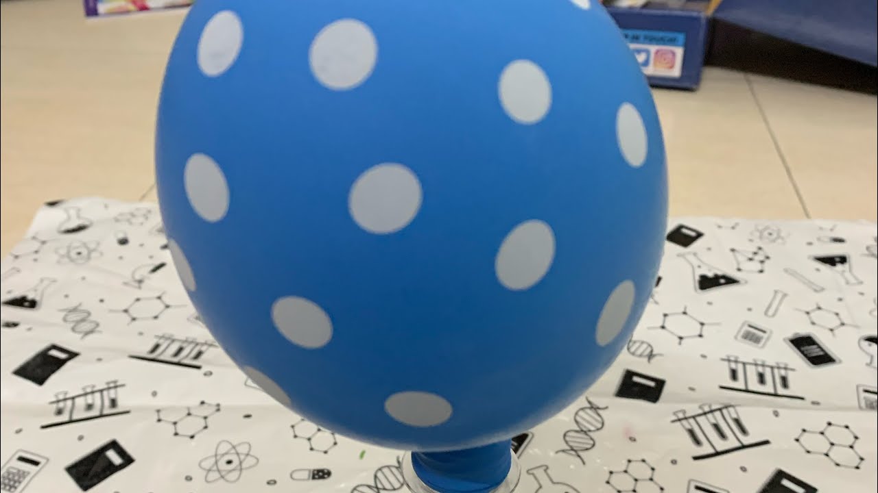 How to make a balloon inflate using a test tube 🧪 - YouTube