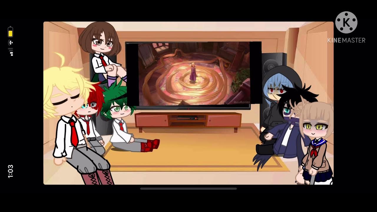 Mha Reacts To Rapunzel Original Youtube