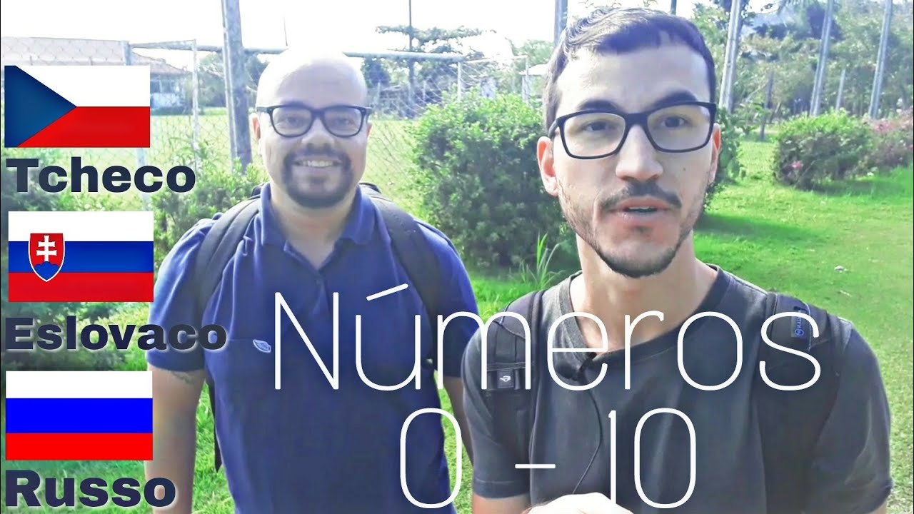 Os números de 0 - 10 em Russo/Tcheco/Eslovaco - YouTube